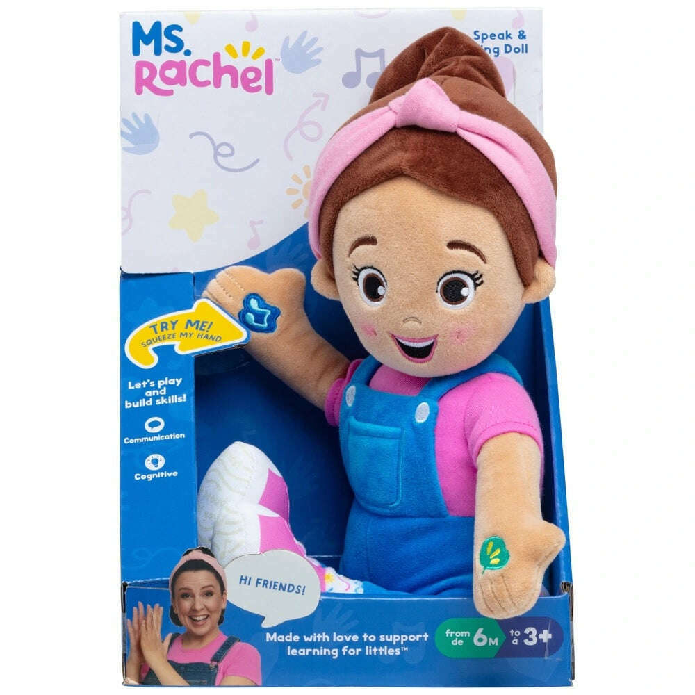 Ms. Rachel Speak & Sing Doll – Toys N Tuck