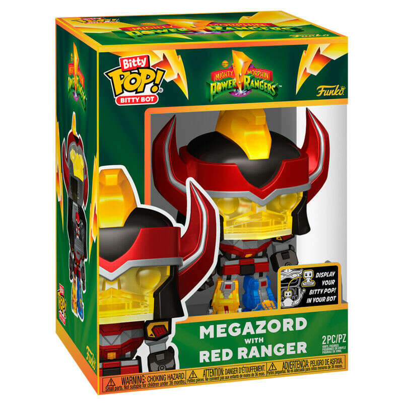 Bitty Pop! Bitty Bot Megazord With Red Ranger – Toys N Tuck