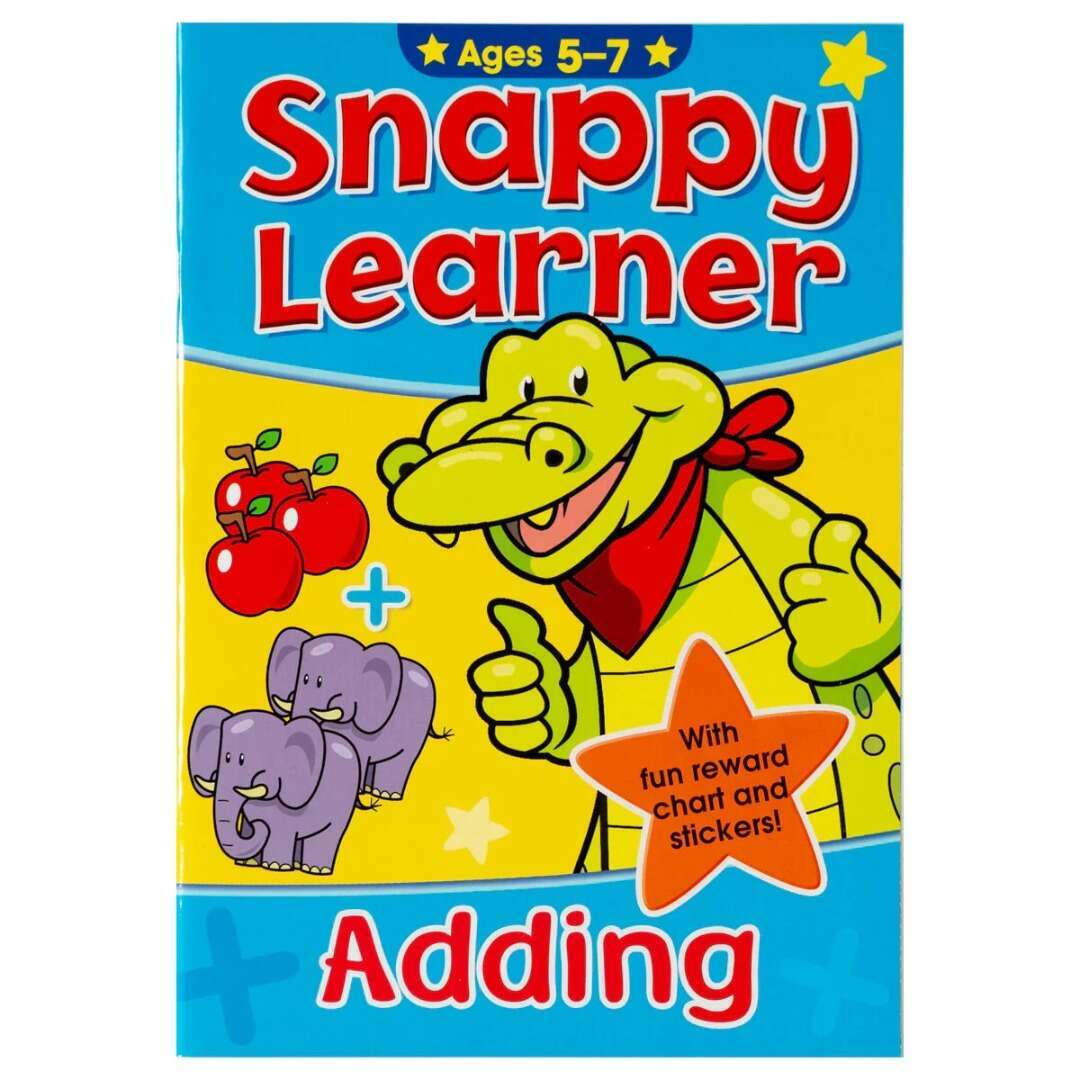Snappy Learner Adding Activity Book – Toys N Tuck