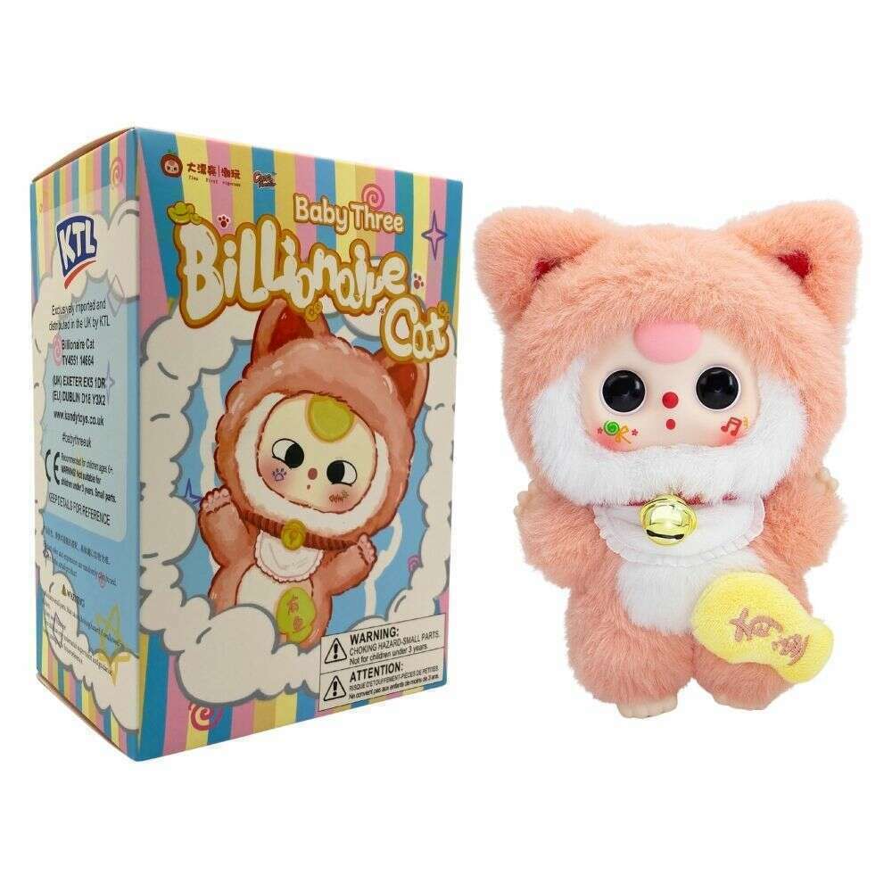 Baby Three Billionaire Cat Blind Box Plush – Toys N Tuck