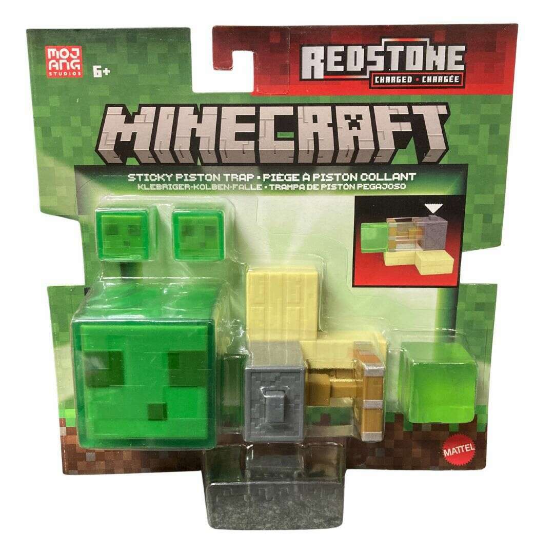 Minecraft Sticky Piston Trap Toys N Tuck
